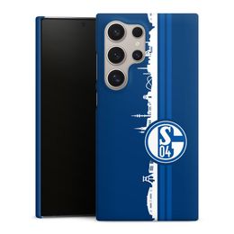 DeinDesign Galaxy S24 Ultra Handy Premium Case Smartphone Handyh&uuml;lle Schutzh&uuml;lle matt Official Licensed Product Skyline Fc Schalke 04 Premium Case
