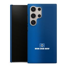 DeinDesign Galaxy S24 Ultra Handy Premium Case Smartphone Handyh&uuml;lle Schutzh&uuml;lle matt Hsv Logo Official Licensed Product Premium Case