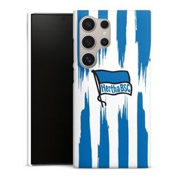 DeinDesign Galaxy S24 Ultra Handy Premium Case Smartphone Handyh&uuml;lle Schutzh&uuml;lle matt Bundesliga Hertha Bsc Official Licensed Product Premium Case