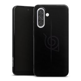 DeinDesign Galaxy A36 5G Handy Silikon H&uuml;lle Case schwarz Handyh&uuml;lle Konoha Sasuke Naruto Shippuden