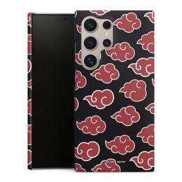 DeinDesign Galaxy S24 Ultra Handy Premium Case Smartphone Handyh&uuml;lle Schutzh&uuml;lle matt Naruto Shippuden Pattern Akatsuki Premium Case