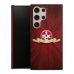 DeinDesign Galaxy S24 Ultra Handy Premium Case Smartphone Handyh&uuml;lle Schutzh&uuml;lle matt Logo Official Licensed Product 1. Fc Kaiserslautern Premium Case