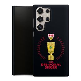 DeinDesign Galaxy S24 Ultra Handy Premium Case Smartphone Handyh&uuml;lle Schutzh&uuml;lle matt Trophy Official Licensed Product Vfb Stuttgart Premium Case