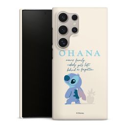 DeinDesign Galaxy S24 Ultra Handy Premium Case Smartphone Handyh&uuml;lle Schutzh&uuml;lle matt Lilo & Stitch Disney Official Licensed Product Premium Case