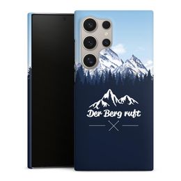 DeinDesign Galaxy S24 Ultra Handy Premium Case Smartphone Handyh&uuml;lle Schutzh&uuml;lle matt Wanderlust Sky Mountain Premium Case