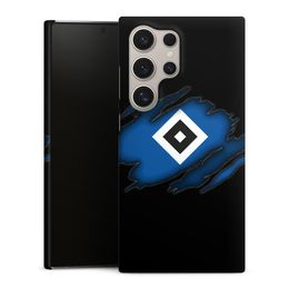DeinDesign Galaxy S24 Ultra Handy Premium Case Smartphone Handyh&uuml;lle Schutzh&uuml;lle matt Official Licensed Product Hsv Hamburger Sv Premium Case