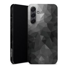 DeinDesign Galaxy A35 5G Handy Premium Case Smartphone Handyh&uuml;lle Schutzh&uuml;lle gl&auml;nzend Mosaic Muster Tarnmuster Premium Case