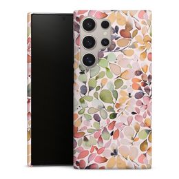 DeinDesign Galaxy S24 Ultra Handy Premium Case Smartphone Handyh&uuml;lle Schutzh&uuml;lle matt Eukalyptus Muster Pattern Premium Case