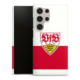 DeinDesign Galaxy S24 Ultra Handy Premium Case Smartphone Handyh&uuml;lle Schutzh&uuml;lle matt Vfb Stuttgart Logo Official Licensed Product Premium Case