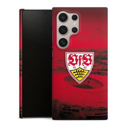 DeinDesign Galaxy S24 Ultra Handy Premium Case Smartphone Handyh&uuml;lle Schutzh&uuml;lle matt Vfb Stuttgart Official Licensed Product Stadium Premium Case
