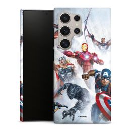 DeinDesign Galaxy S24 Ultra Handy Premium Case Smartphone Handyh&uuml;lle Schutzh&uuml;lle matt Marvel Avengers Official Licensed Product Premium Case