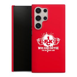 DeinDesign Galaxy S24 Ultra Handy Premium Case Smartphone Handyh&uuml;lle Schutzh&uuml;lle matt 1. Fc Kaiserslautern Spruch Official Licensed Product Premium Case
