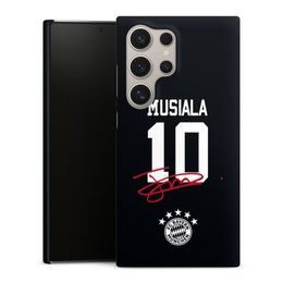 DeinDesign Galaxy S24 Ultra Handy Premium Case Smartphone Handyh&uuml;lle Schutzh&uuml;lle matt Jamal Musiala Fcb Fc Bayern M&uuml;nchen Premium Case