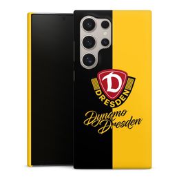 DeinDesign Galaxy S24 Ultra Handy Premium Case Smartphone Handyh&uuml;lle Schutzh&uuml;lle matt Sg Dynamo Dresden Official Licensed Product Sgd Premium Case