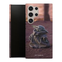 DeinDesign Galaxy S24 Ultra Handy Premium Case Smartphone Handyh&uuml;lle Schutzh&uuml;lle matt The Child Star Wars Baby Yoda Premium Case