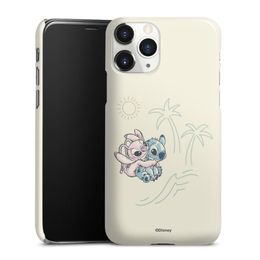 DeinDesign iPhone 11 Pro Handy Premium Case Smartphone Handyh&uuml;lle Schutzh&uuml;lle gl&auml;nzend Lilo & Stitch Disney Angel Premium Case