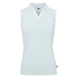 Cavallo Polotop V-Ausschnitt CAVALBUA crystal blue Damen 32