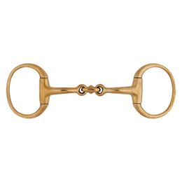 Horse-friends Olivenkopfgebiss Golden Brass 14.5 cm