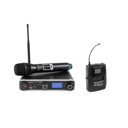 Omnitronic Set UHF-301 Empf&auml;nger + Sender 823-832/863-865 MHz