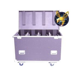 Expolite Expocase TourSpot Hornet 4-fach Case, inkl. Rollen, schwarz