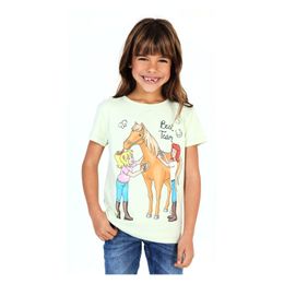 Bibi & Tina T-Shirt blau Damen 128