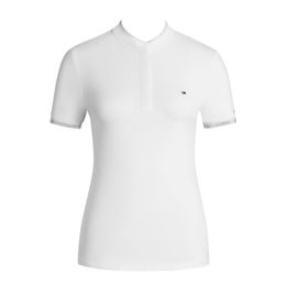 Tommy Hilfiger Equestrian Turniershirt Linsay wei&szlig; Damen M