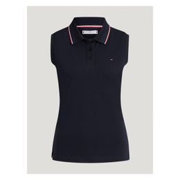 Tommy Hilfiger Equestrian Sleeveless Polo Cordova desert sky Damen S
