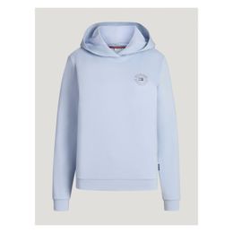 Tommy Hilfiger Equestrian Hoodie Hollywood Strass sweet blue Damen L