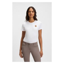 BOSS EQUESTRIAN T-Shirt Maya wei&szlig; Damen M