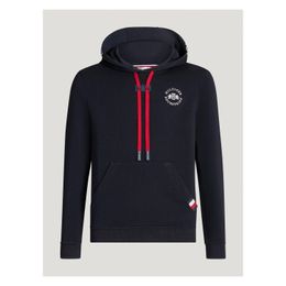 Tommy Hilfiger Equestrian Hoodie Laguna Logo, Junge Reiter desert sky Damen 152