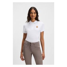 BOSS EQUESTRIAN Poloshirt Mona wei&szlig; Damen L