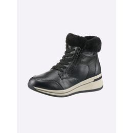 Caprice Damen Stiefelette wind- und wasserabweisend, schwarz, Gr&ouml;&szlig;e 38