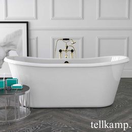 Tellkamp Scala freistehende Oval-Badewanne, 0100-081-00-B/ME,