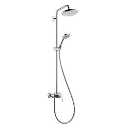 Hansgrohe Croma Aufputz-Duschsystem, Einhebelmischer, 27222000,