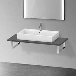 Duravit XViu Konsole mit 1 Ausschnitt f&uuml;r Aufsatzwaschtisch, XV106C04949#116,6#Ausschnitt235380,