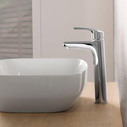 Fortis Nolo Waschtischarmatur mit erh&ouml;htem Armaturenk&ouml;rper, D1205002PC,