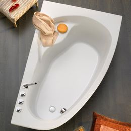 Ottofond Loredana Eck-Badewanne, mit Sch&uuml;rze, 860201+860301,