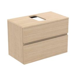 Ideal Standard Finesse Schrank mit Konsolenplatte f&uuml;r Aufsatzwaschtisch i.life B, E3477US#AusschnittT573,