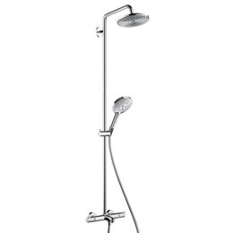 Hansgrohe Raindance Select S Aufputz-Duschsystem mit Wanneneinlauf, Thermostat, 27117000,