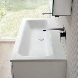 rivea Dia ultraflacher M&ouml;belwaschtisch B: 141 H: 14,2 T: 51,5 cm, BR0126WM,