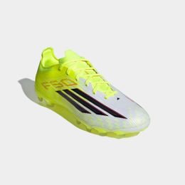Fu&szlig;ballschuh adidas Performance "F50 PRO MULTI GROUND", Gr. 42, team solar gelb 2, core schwarz, lucid rot, Synthetik, Textil, Schuhe Fu&szlig;ballschuh, f&uuml;r viele verschiedene B&ouml;den geeignet