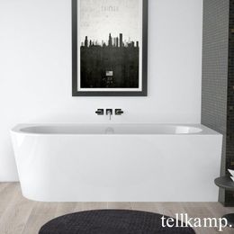 Tellkamp Pio Eck-Badewanne mit Verkleidung, 0100-077-00-L-AUF/WG,
