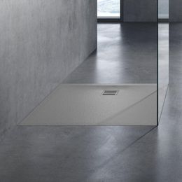 neoro n50 Rechteck-Duschwanne, BN0039GS+PR1500AG+BT005,