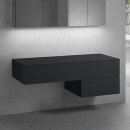 neoro n50 Schrank mit Konsolenplatte B: 140,5 H: 48 T: 51,5 cm, 3 Ausz&uuml;ge, BN0412BM+BN0421BM+BN0408BM,
