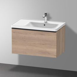 Duravit D-Neo Schrank mit Waschtisch, 1 Auszug, 2370800000+DE42550BD550000,