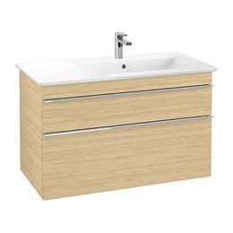 Villeroy & Boch Villeroy & Boch Venticello Schrank mit Waschtisch, 2 Ausz&uuml;ge, 4134R1RW+A92801VJ,