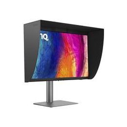 BenQ PD2770U, LED-Monitor 68.6 cm (27 Zoll), schwarz, UltraHD/4K, IPS, HDMI, DP, USB-C, USB-Hub, KVM