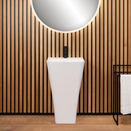 rivea Yuval Standwaschtisch B: 50 H: 85 T: 40 cm, mit pflegeleichter Oberfl&auml;che, BR0549WM,
