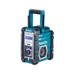 Makita DMR112, Baustellenradio t&uuml;rkis/schwarz, FM, DAB+, Klinke, USB