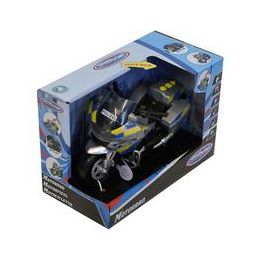 Vedes Speedzone Polizeimotorrad 18 Zentimeter mit Licht und Sound, Freilauf, Modellfahrzeug